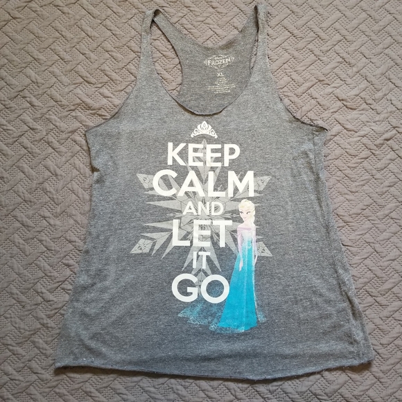 Disney | Tops | Xl Disney Frozen Tank Top | Poshmark
